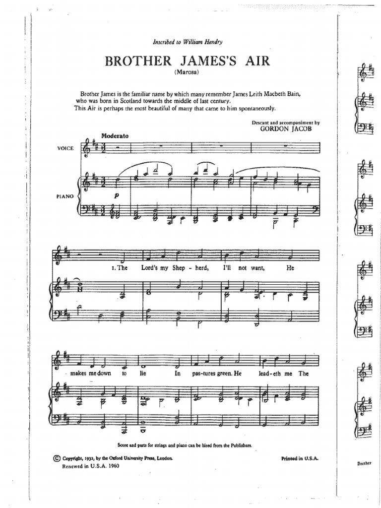 Jacob Brother James Air | PDF