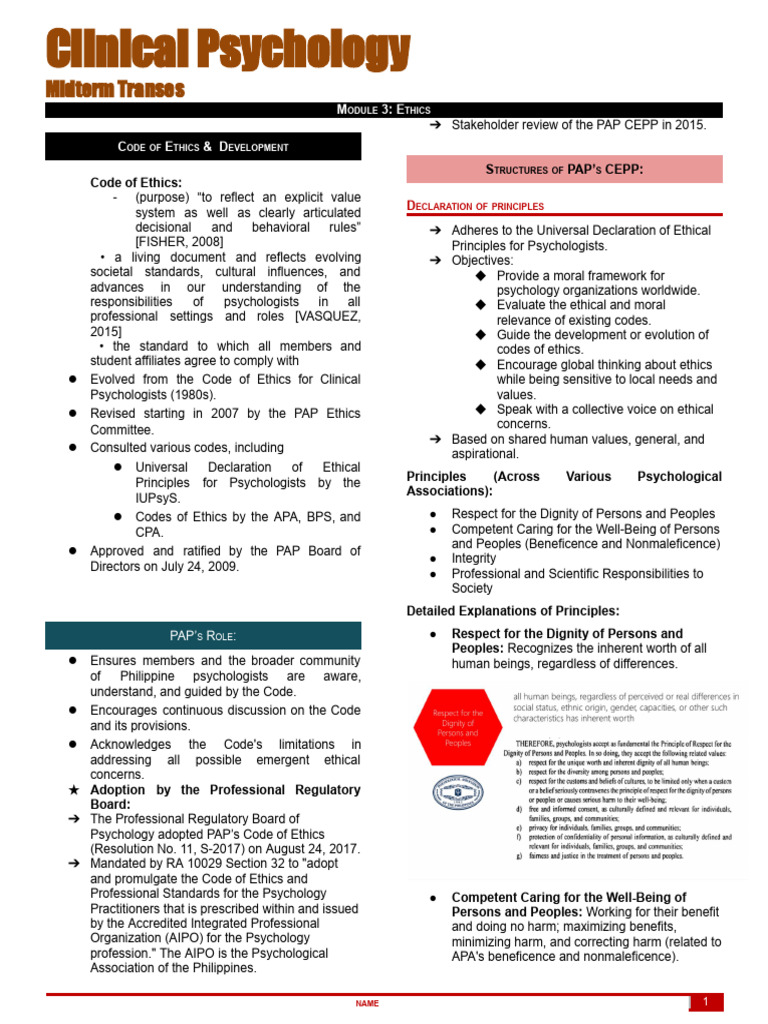 Clinpsych Transes | PDF | Clinical Psychology | Psychology