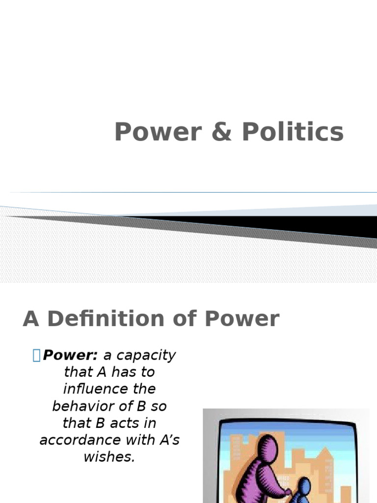MOB - Lecture 10 - Power & Politics | PDF | Power (Social And Political ...