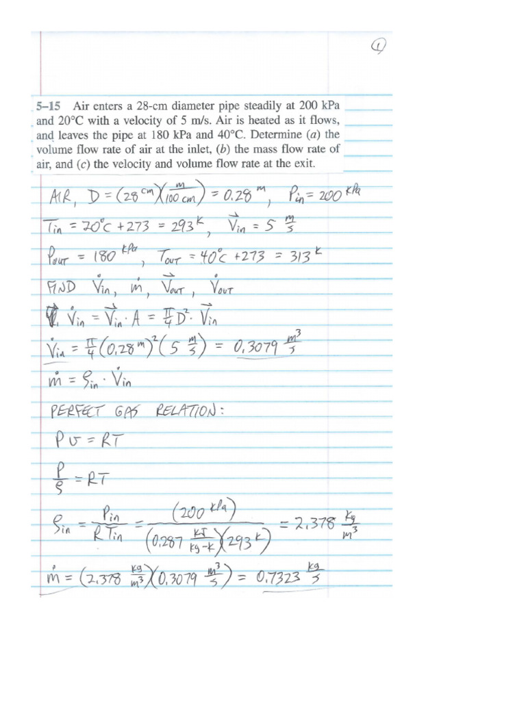 Thermo 2 Prob 0515 | PDF