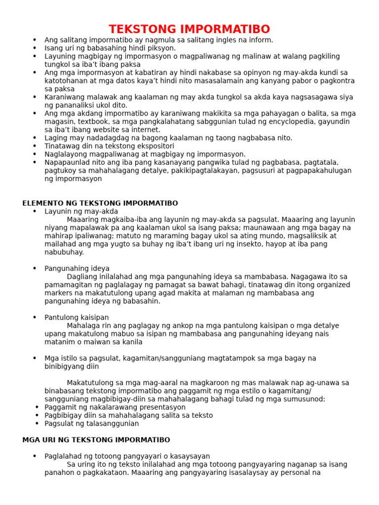 MGA-TALAKAYAN-SA-PAGBASA-AT-PAGSUSURI | PDF