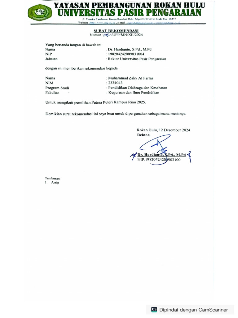 Rekomendasi Kampus | PDF