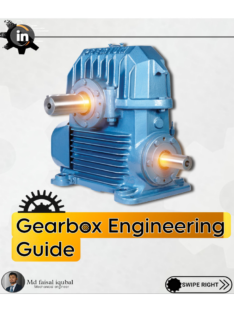 Gearbox Fundamentals_ Types, Functions, and Industrial | PDF