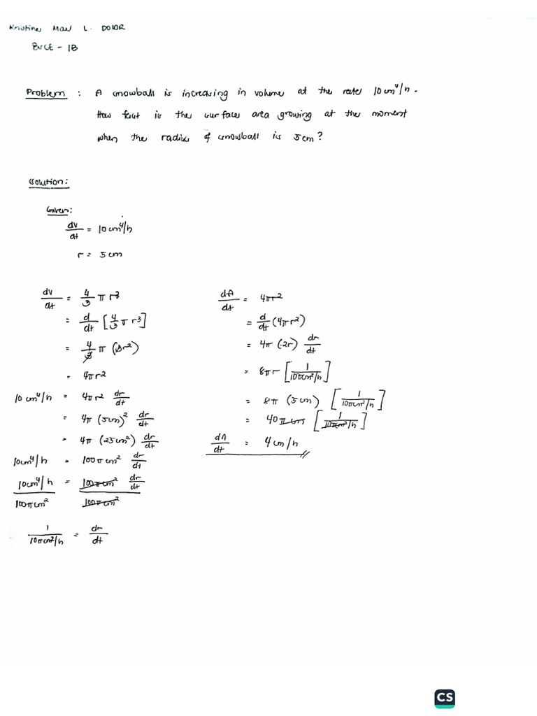 Dolor Seatwork 6 | PDF
