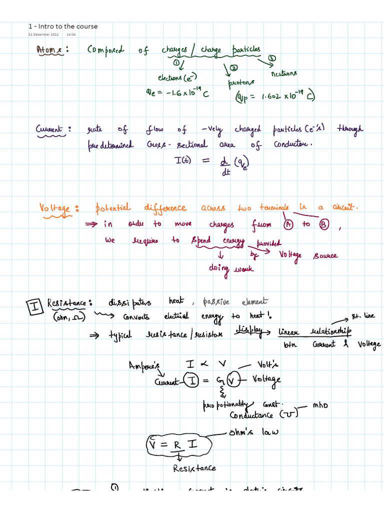 1 - Intro To The Course | PDF