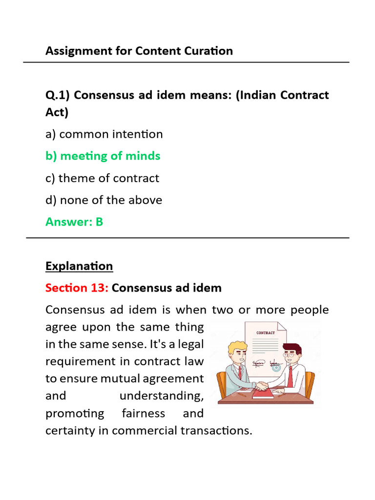 Assignment For Content Curation | PDF | Jurisdiction | Lawsuit