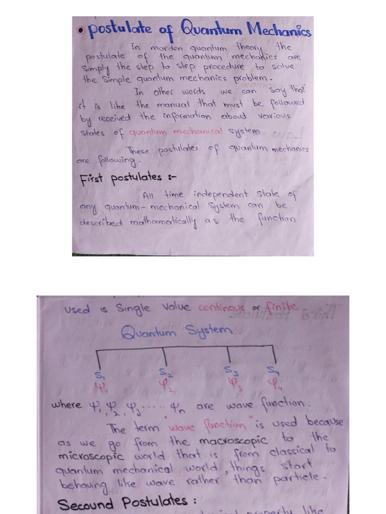 Final Quantum Mechanics | PDF