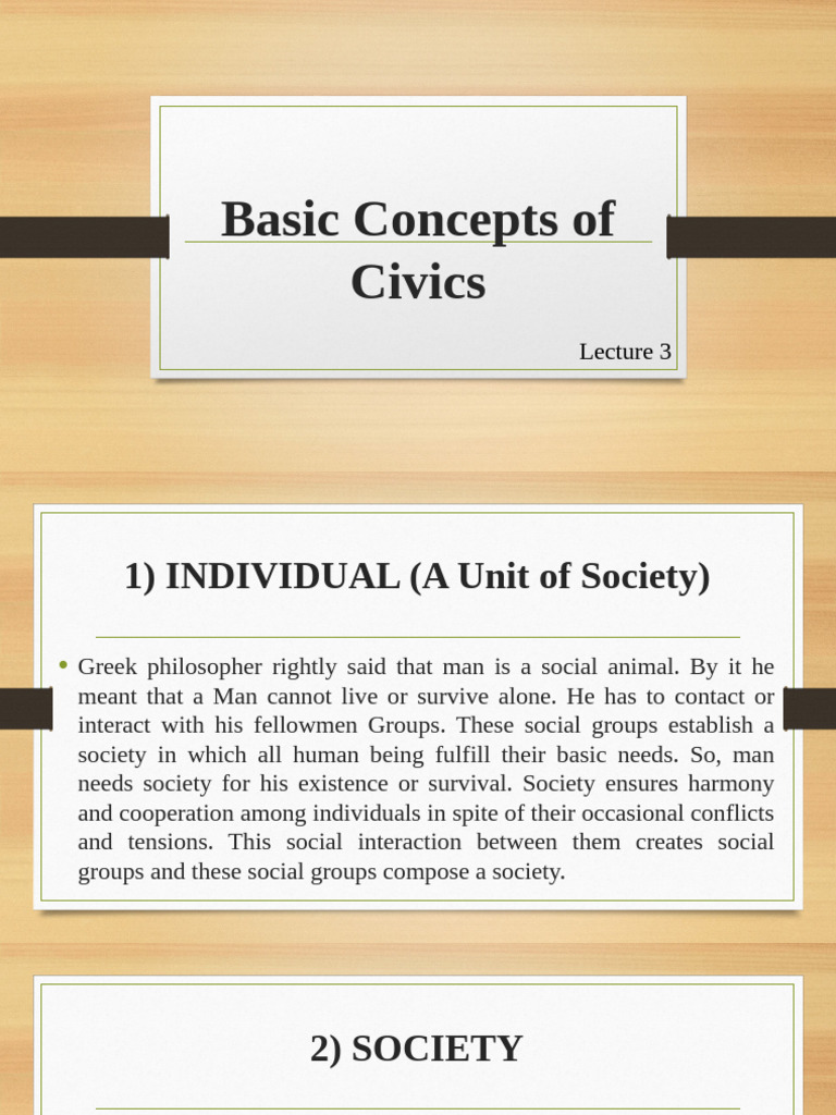 Basics of Civics: Society and Family | PDF | Family | Marriage