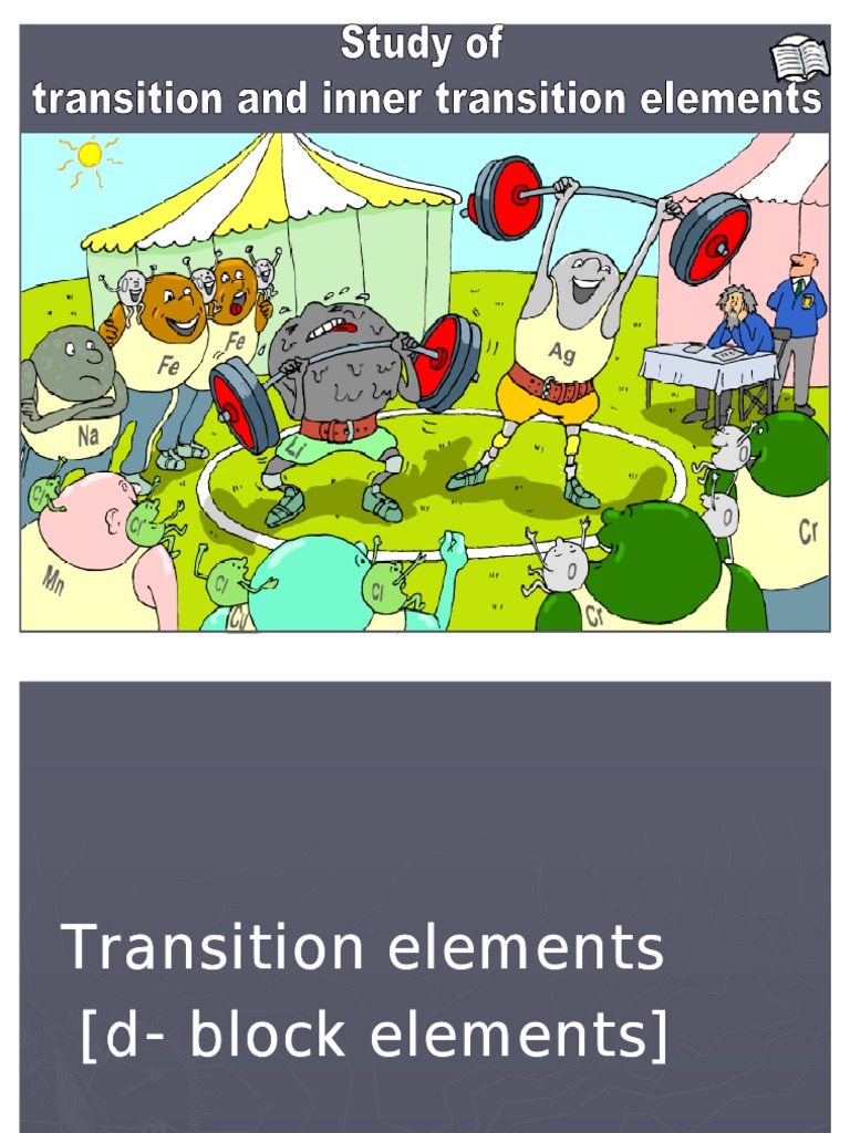 Chemistry of Transition and Inner Transition Elements+. | Transition ...