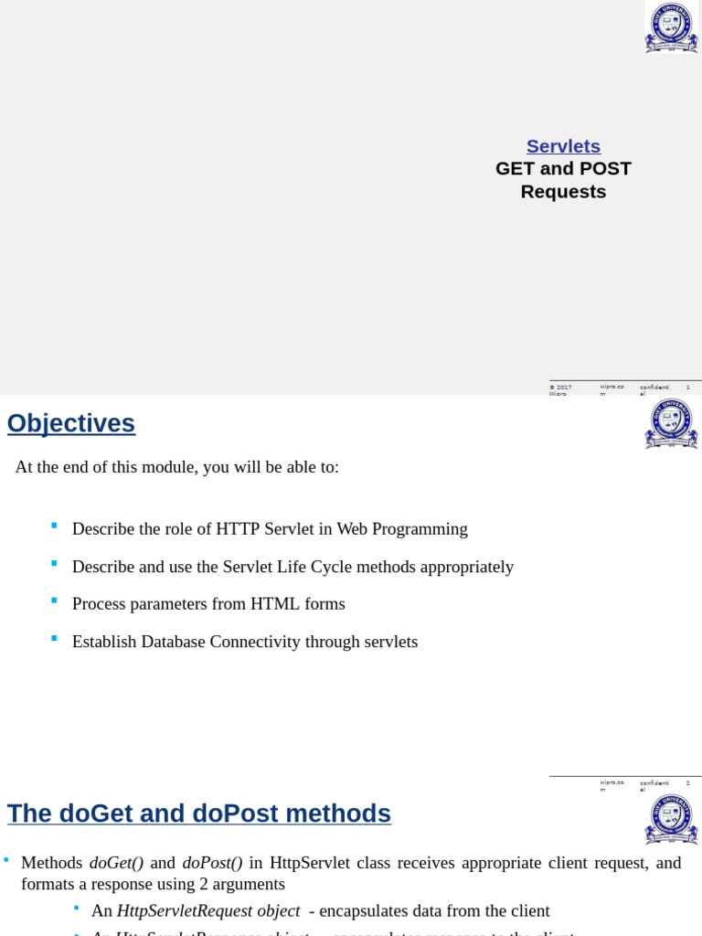 SERVLETS 02 - Servlets- Get_Post_requests | PDF | Software Engineering | Computing