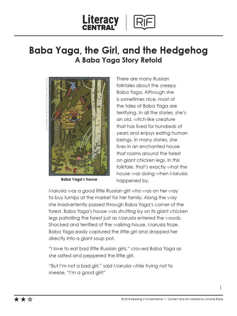 Baba Yaga and the Clever Escape | PDF | Fantasy Creatures | Mythic ...