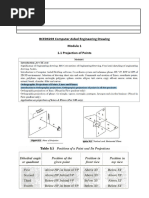 CAED - Projection of Solids - Problems | PDF | Tetrahedron | Geometric ...