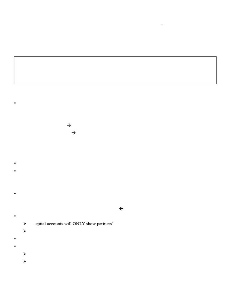 Partnership Financial Statements Guide | PDF | Income Statement | Interest