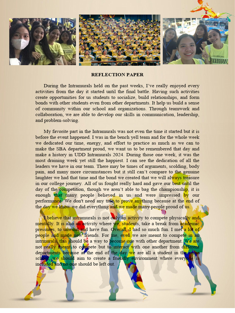 PE Reflection | PDF