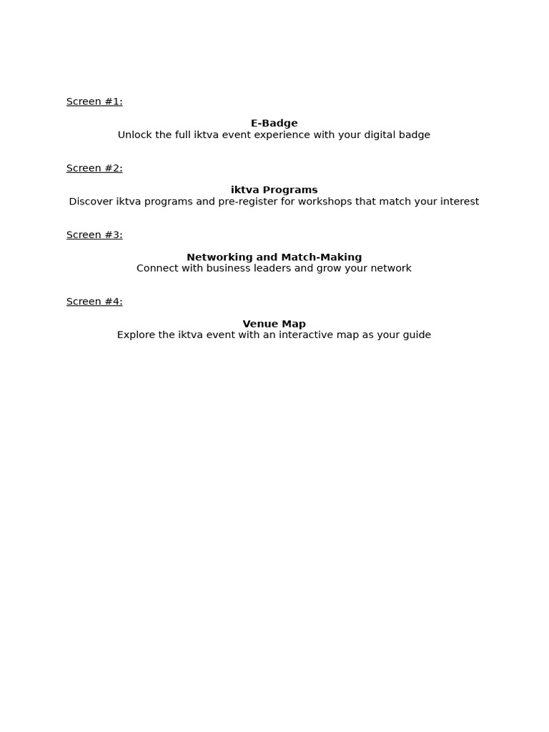 iktva Event Digital Badge Guide | PDF