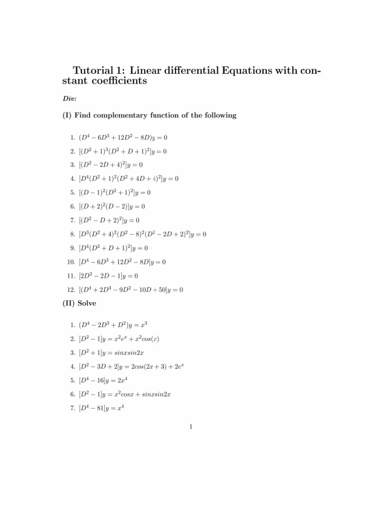 FEM 2_Module 1_Practice Questions | PDF
