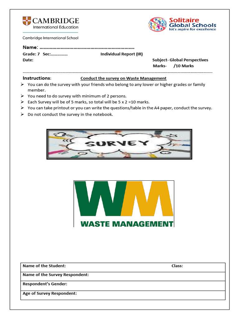 SC 163411720241677 Assignment | PDF | Waste | Waste Management