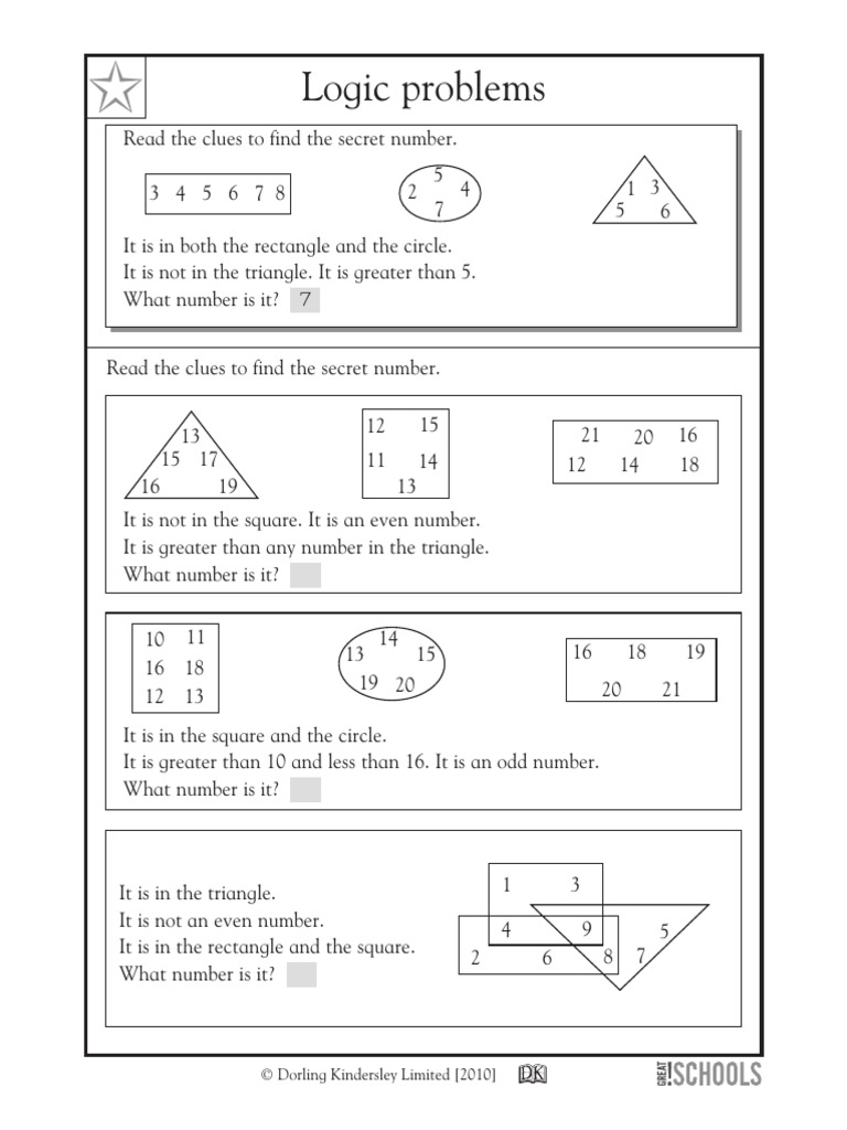 Logical Reasoning Worksheet | PDF | Mathematics | Elementary Geometry