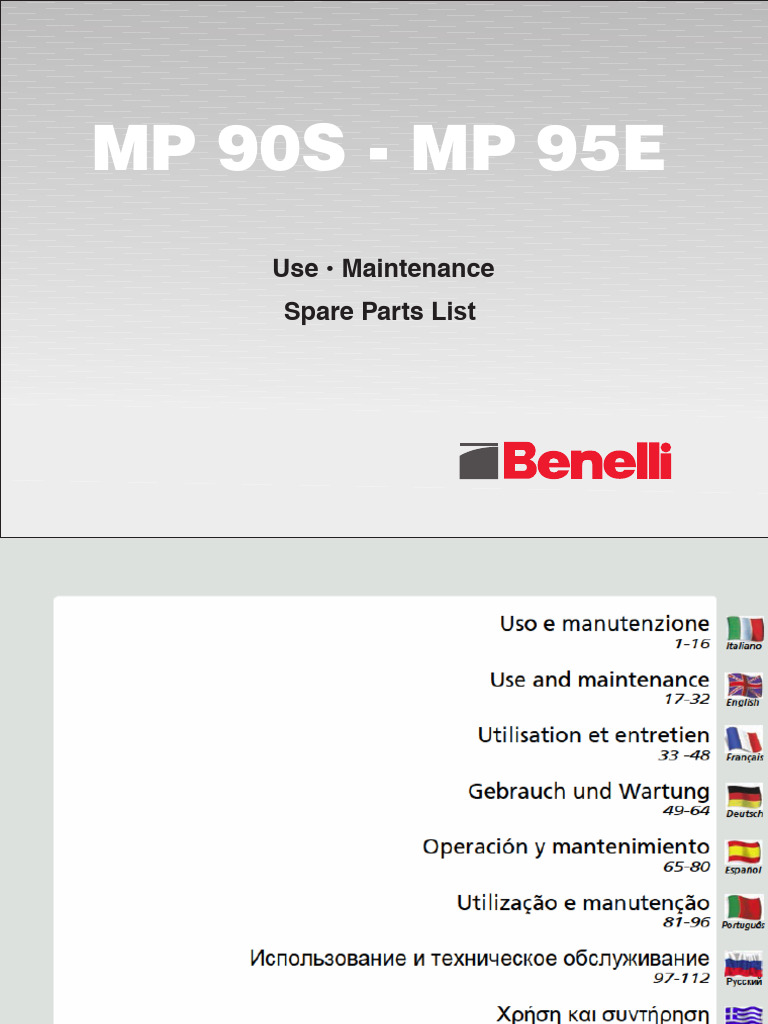 Benelli P90 | PDF