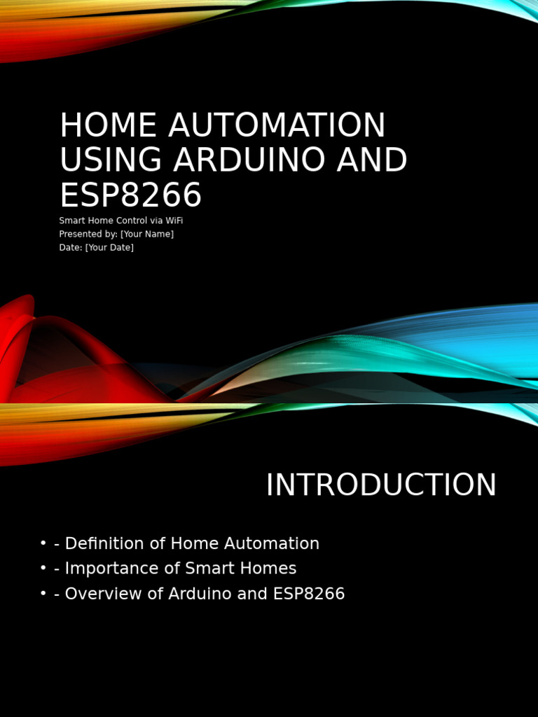 Home Automation ESP8266 | PDF
