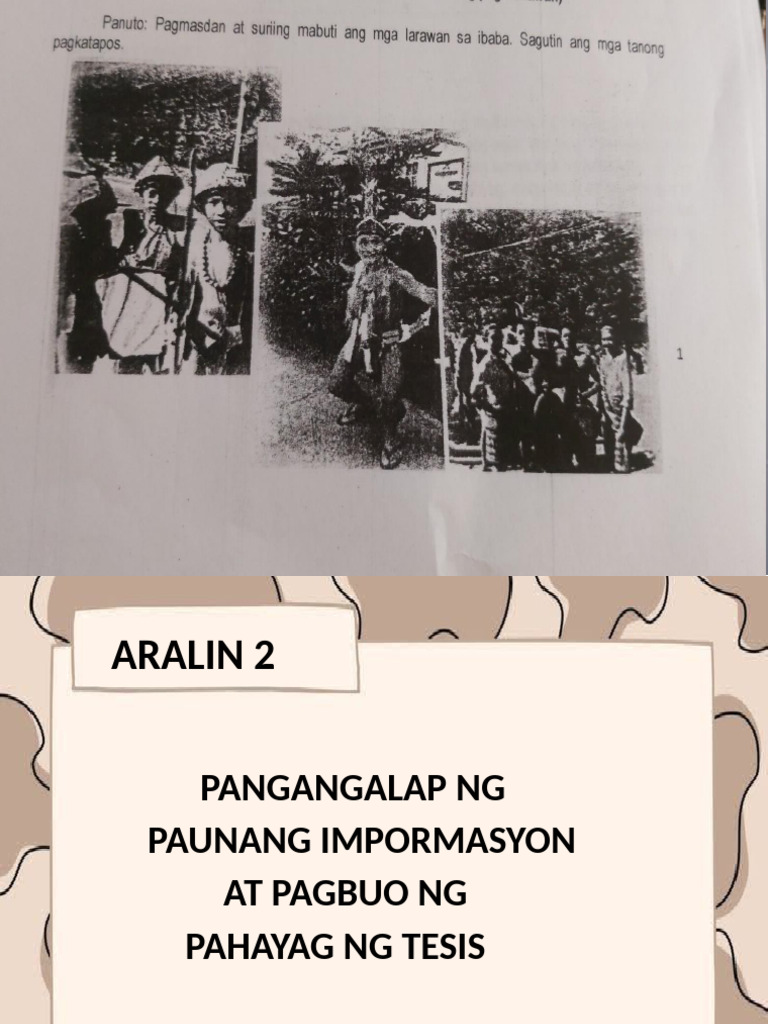 ARALIN 2 REPORTERS | PDF
