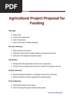 Agricultural Farming Project Proposal | PDF
