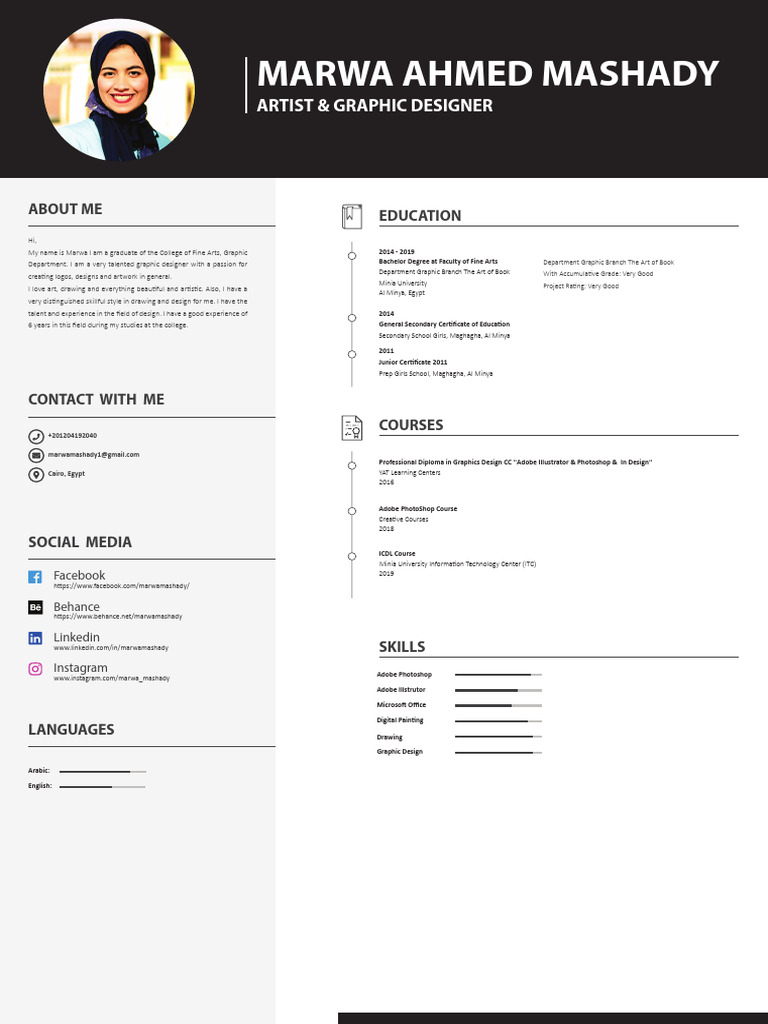 Marwa-Mashady-CV | PDF | Multimedia | Computing