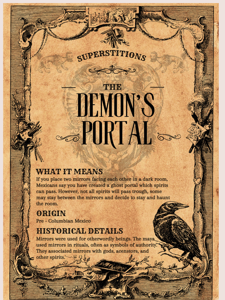 Mexican Mirror Superstitions | PDF