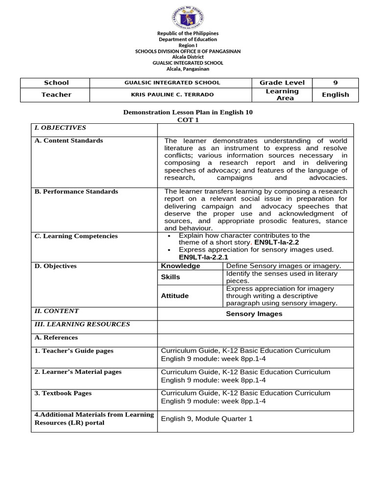 CO1 - Copy | PDF | Curriculum | Learning