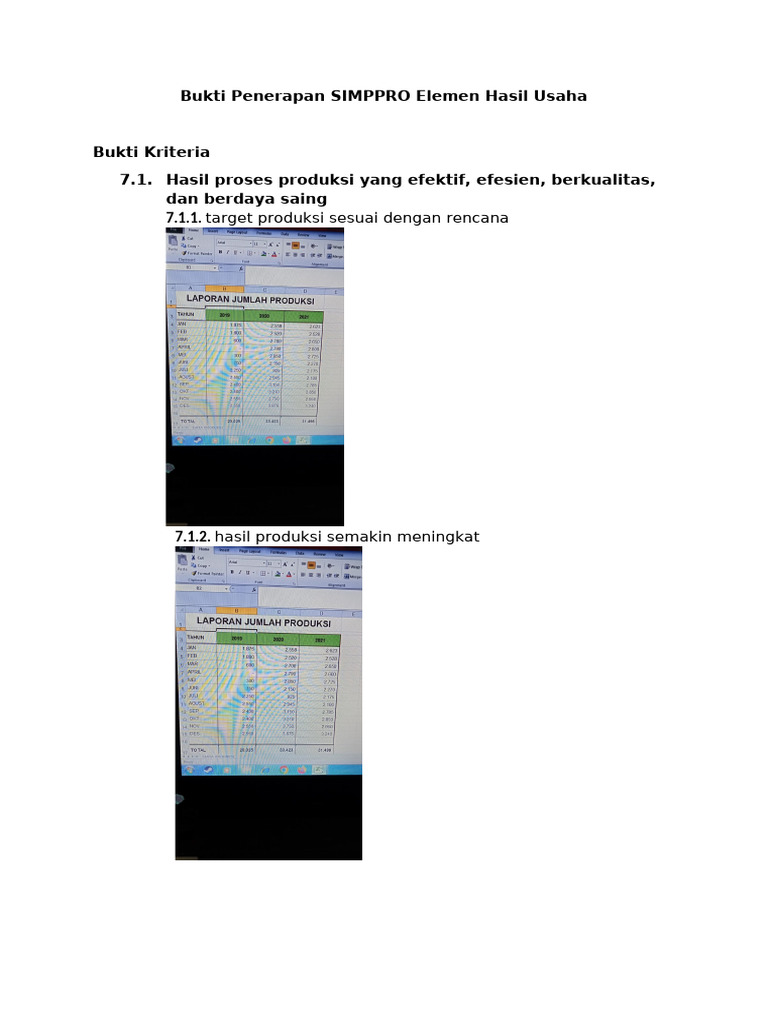 7. Bukti Penerapan SIMPPRO Elemen Hasil Usaha Chickenpoppe | PDF