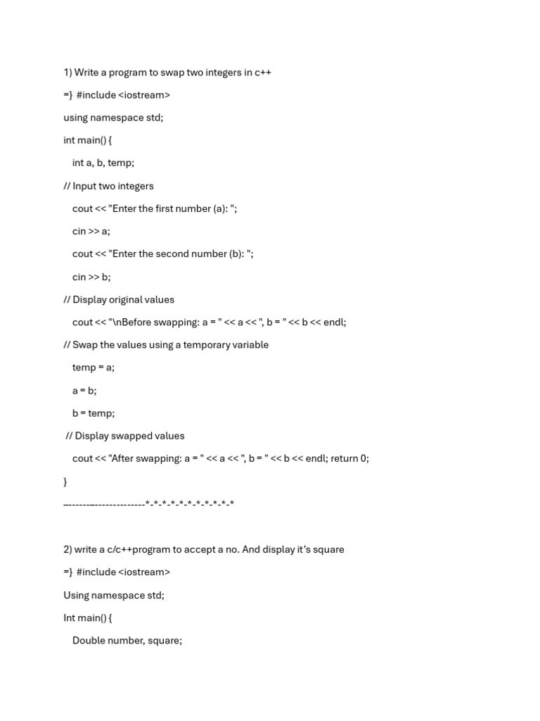 OOP | PDF | Integer (Computer Science) | Software Development