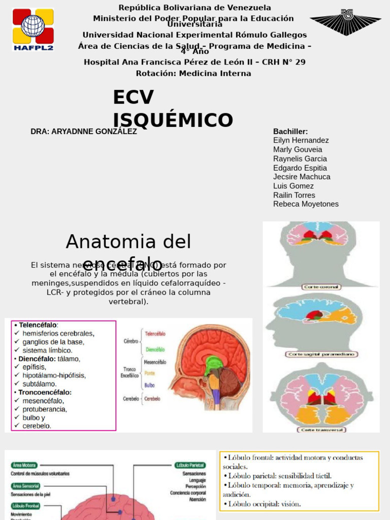 ECV Isquemico | PDF | Isquemia | Carrera