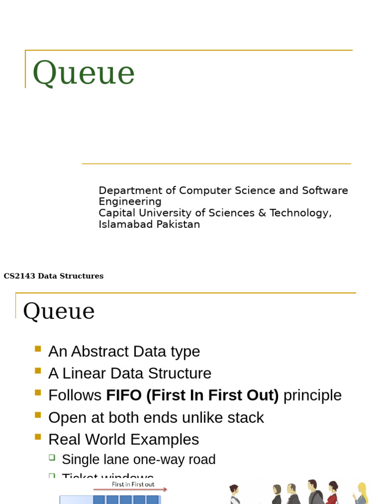 Week4 Queue Circular | PDF | Queue (Abstract Data Type) | Algorithms And Data Structures