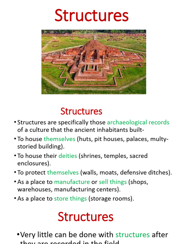 Understanding Archaeological Structures | PDF