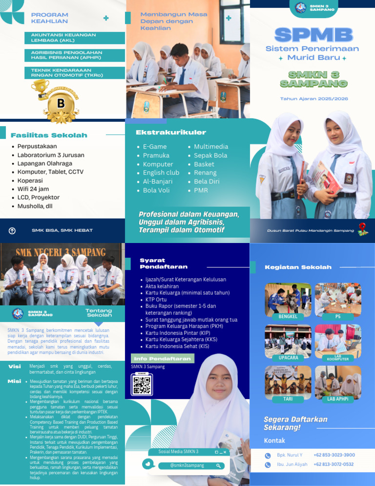 Brosur SPMB SMKN 3 SAMPANG | PDF