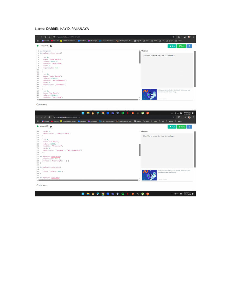 08 - Laboratory - Exercise - 1 Advanced Database Systems | PDF