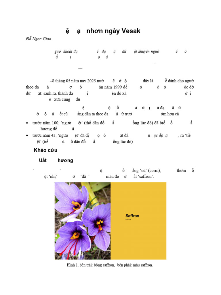 Saffron and Liudu Ji Jing | PDF