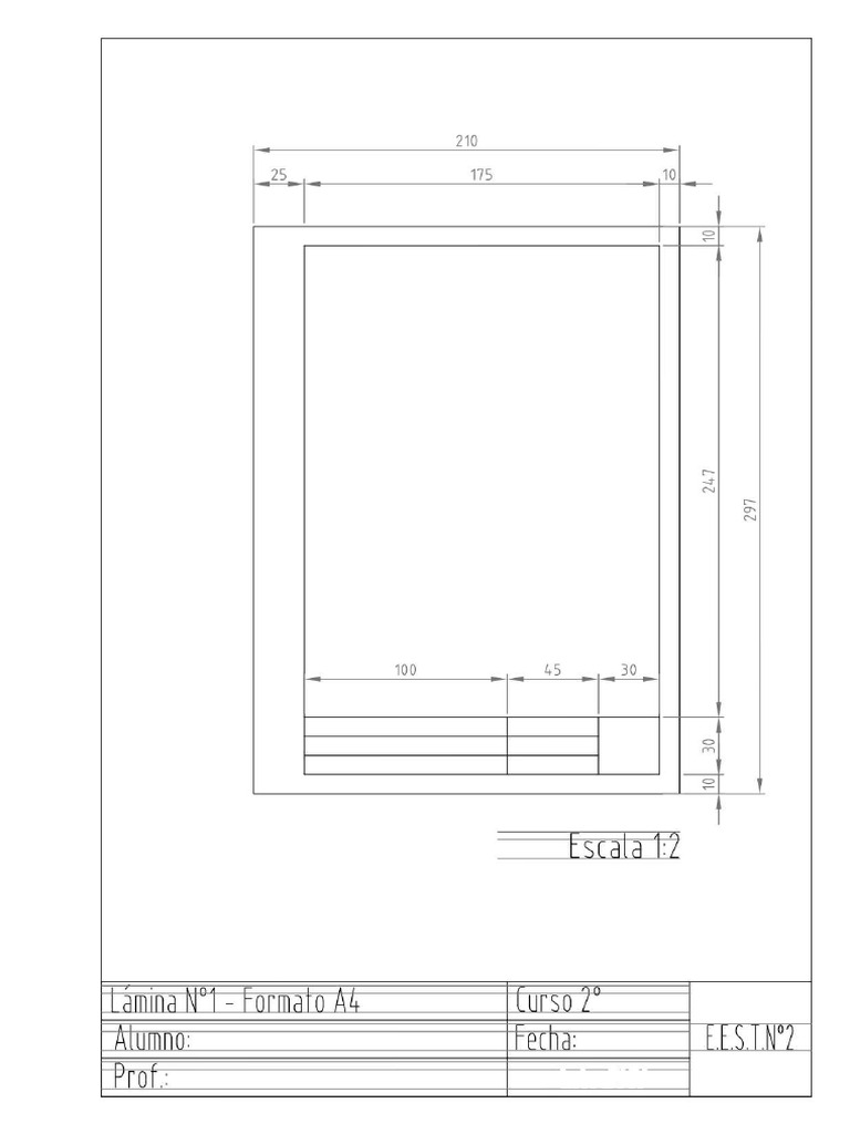 Lámina 6 - Formato A4 | PDF