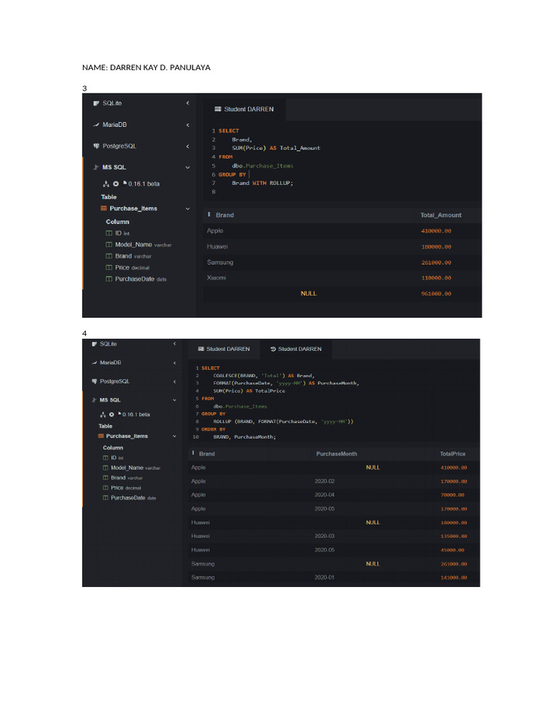04 - Laboratory - Exercise - 1 Advanced Database Systems | PDF