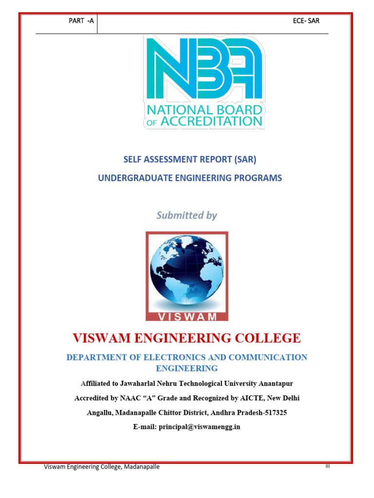 Nba Sar Ece Viswam | PDF | Electronic Engineering | Engineering