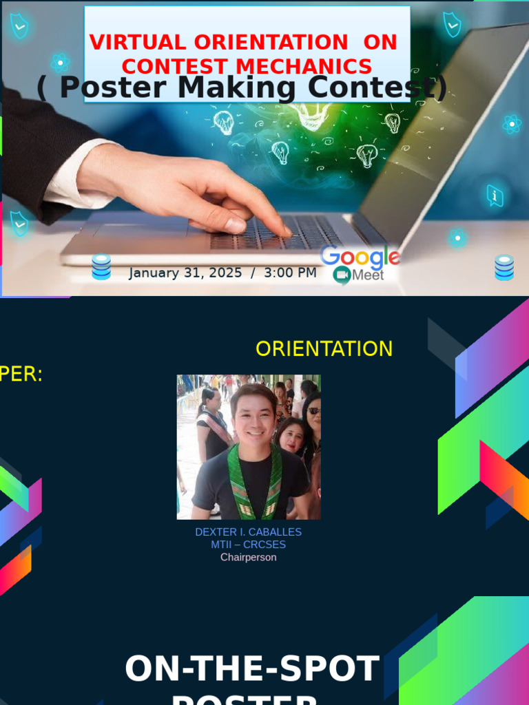 Scilympics Poster Making Contest Guide | PDF