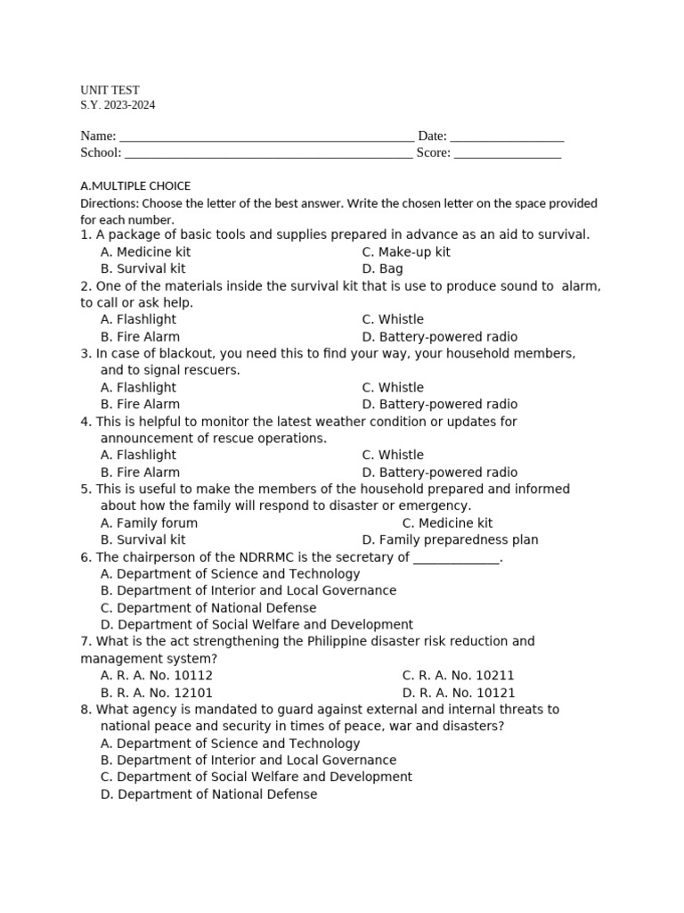 SAMPLE_TEST | PDF | Hazards | Fuels