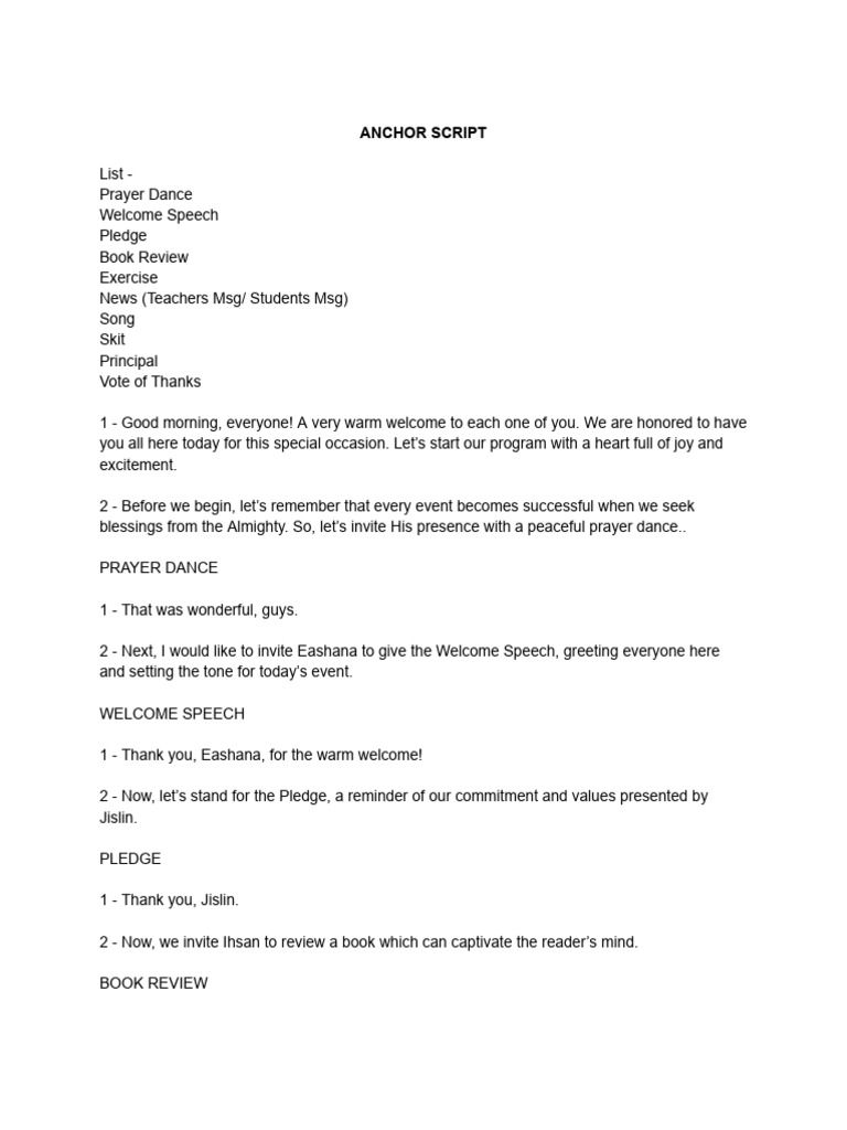 9-b Anchoring Script | PDF