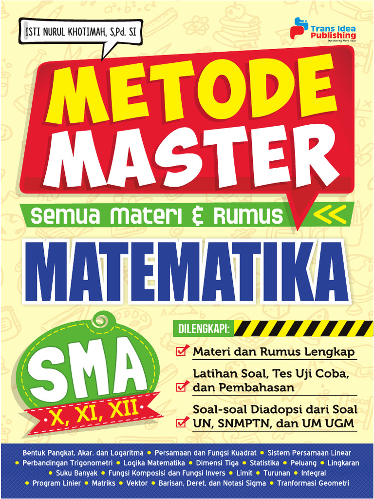 Metode Master Matematika SMA | PDF