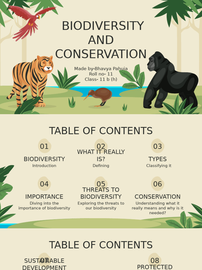 Biodiversity and Conservation | PDF | Biodiversity | Conservation Biology