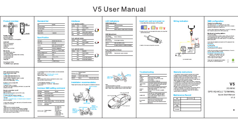 V5 User Manual | PDF