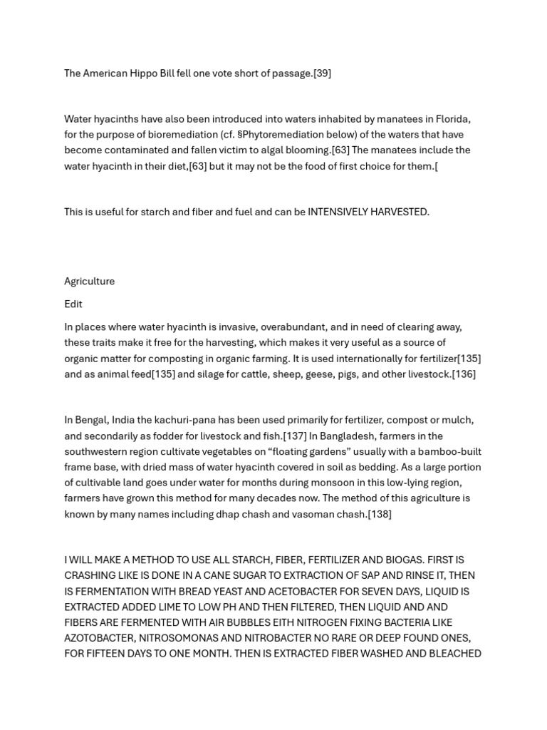 Bio Methane Production From Plants | PDF | Agriculture | Filtration