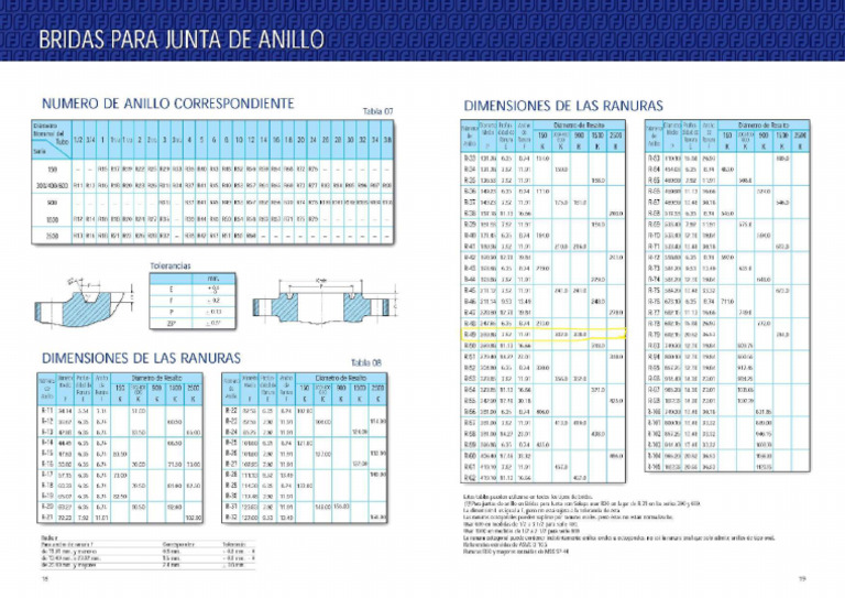 Brida RTJ para Anillo - Page-0001 | PDF