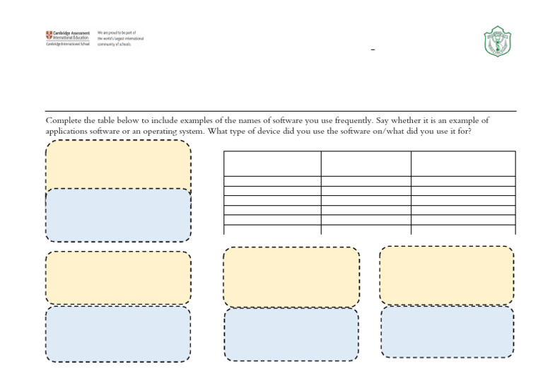GR7 Computing Worksheet | PDF