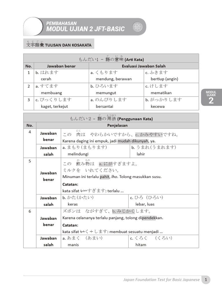 Pembahasan Modul Ujian 2 | PDF